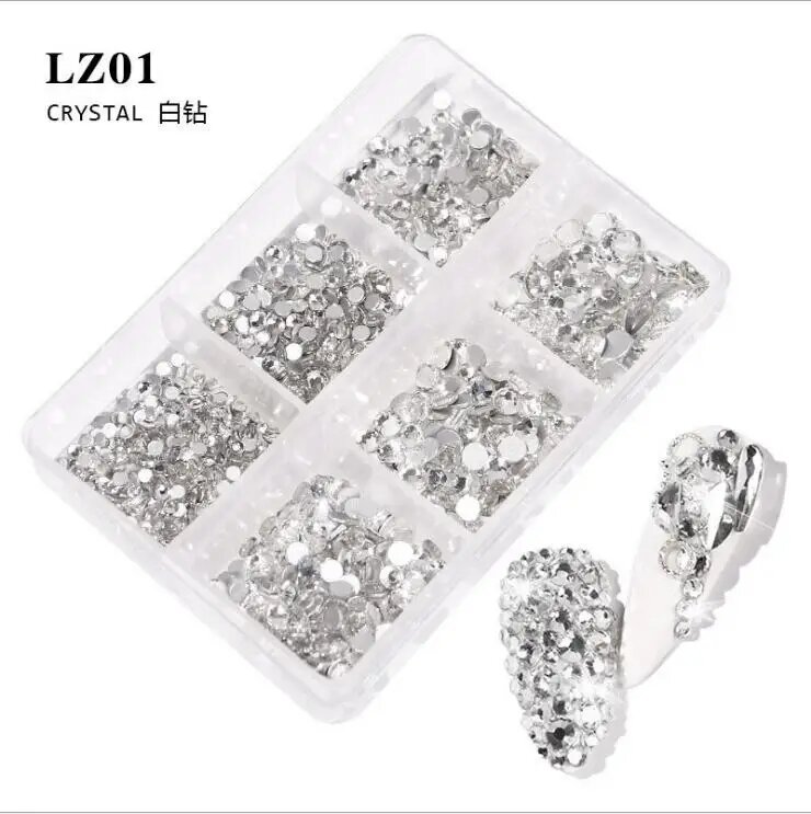 Набор для дизайна ногтей "Crystal Nail Art" clear