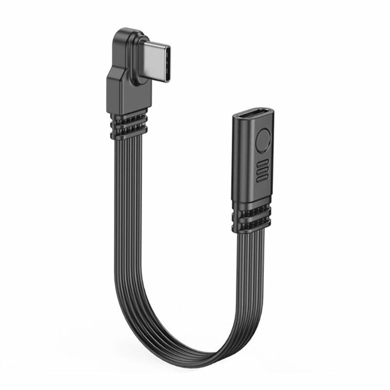 Кабель USB Type-C - USB Type-C 15 см, черный