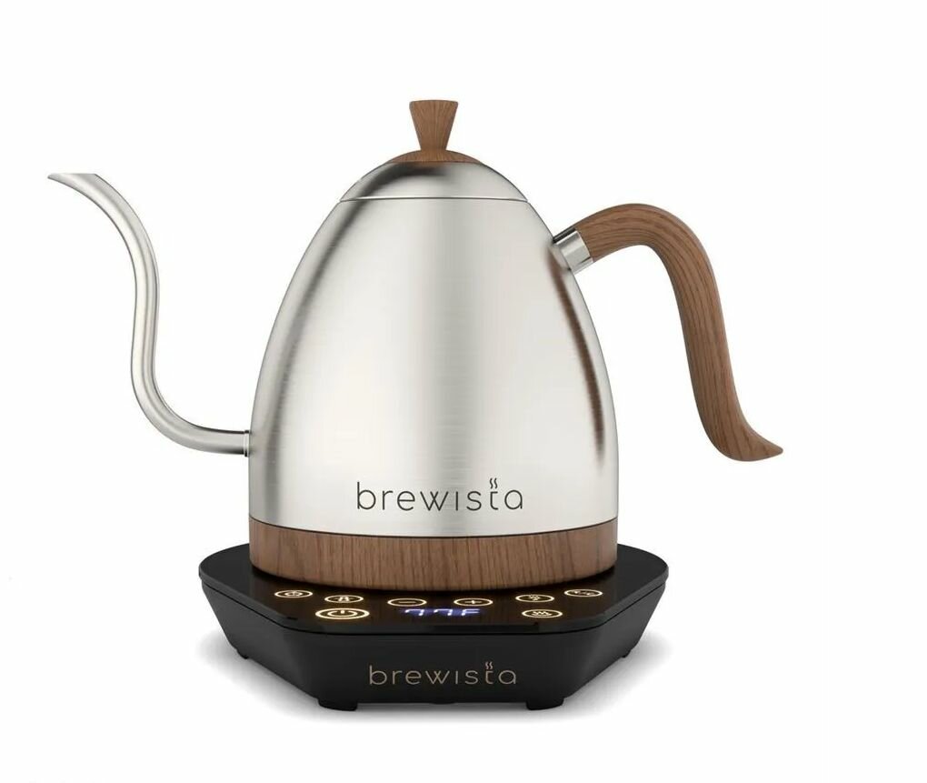 Чайник Brewista Artisan 0.6л Gooseneck Variable Kettle, серебристый