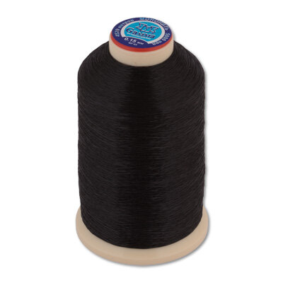 Gamma MF-03-TV01 0.15 мм 100% нейлон черный 4570 м на плоском конусе мононить для рыбалки