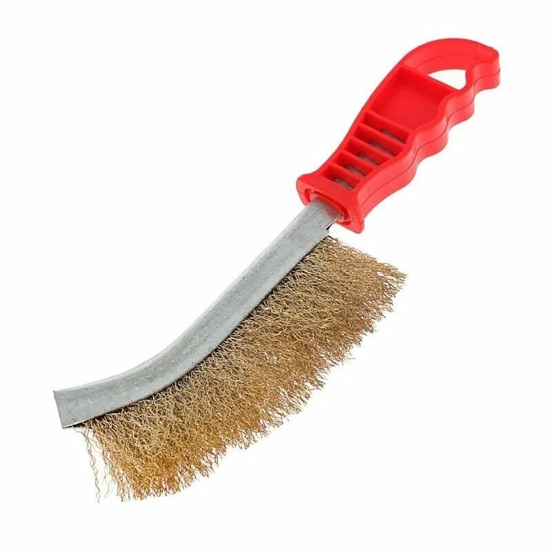 Щётка по металлу / щетка для решётки / щетка металлическая, 230х120мм , норм, HP-967