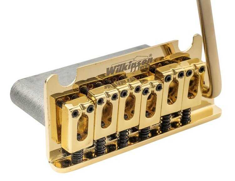 WOV06-GD M Series Бридж тремоло, золото, Wilkinson