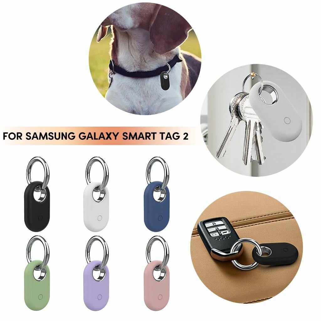 Чехол для Galaxy SmartTag 2 Tracker Case - Avocado Green — фото 1