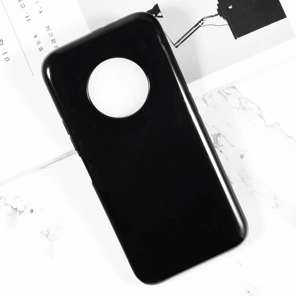 Силиконовый защитный чехол для телефона Gigaset GX6, мягкий чехол из ТПУ с рисунком пудинга для Gigaset GX6 Pro 6,6 дюйма Черный, Black, For Gigaset GX6