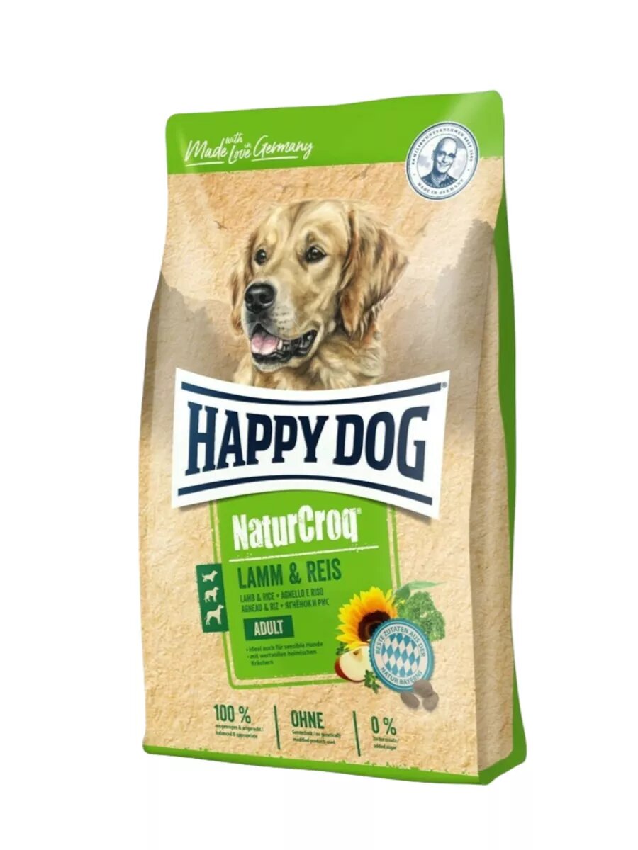 Сухой корм для собак ягненок и рис 15кг