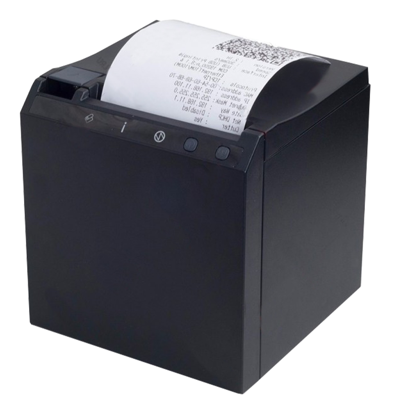 Чековый принтер АТОЛ Jett, автоотрезчик, USB/Ethernet, черный