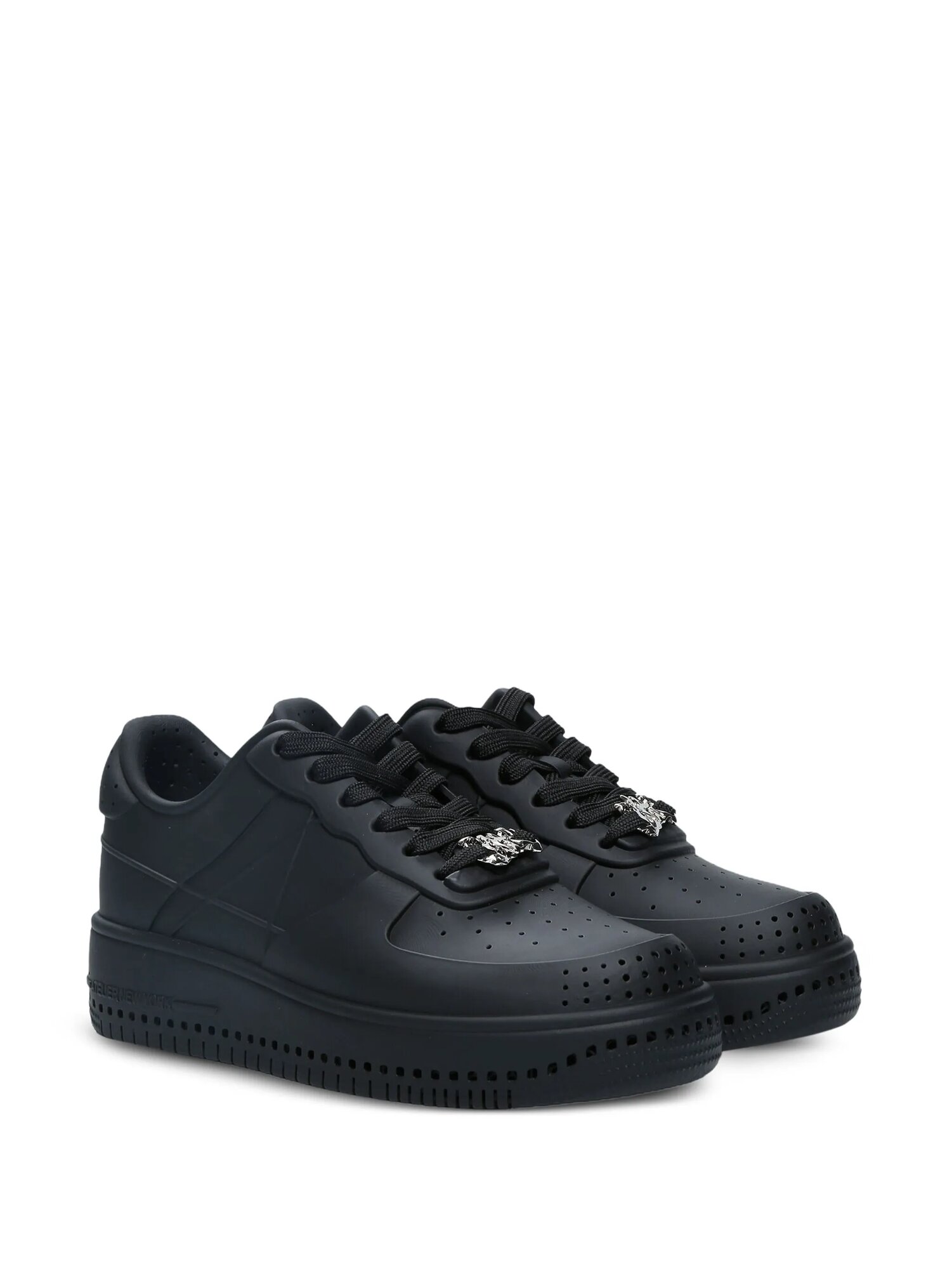 Кроссовки ATELIER NEW YORK Flatform sneakers, размер 36, black/black — фото 1
