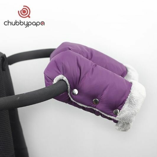 Муфта для коляски CHUBBYPAPA , мех овчина 2 шт