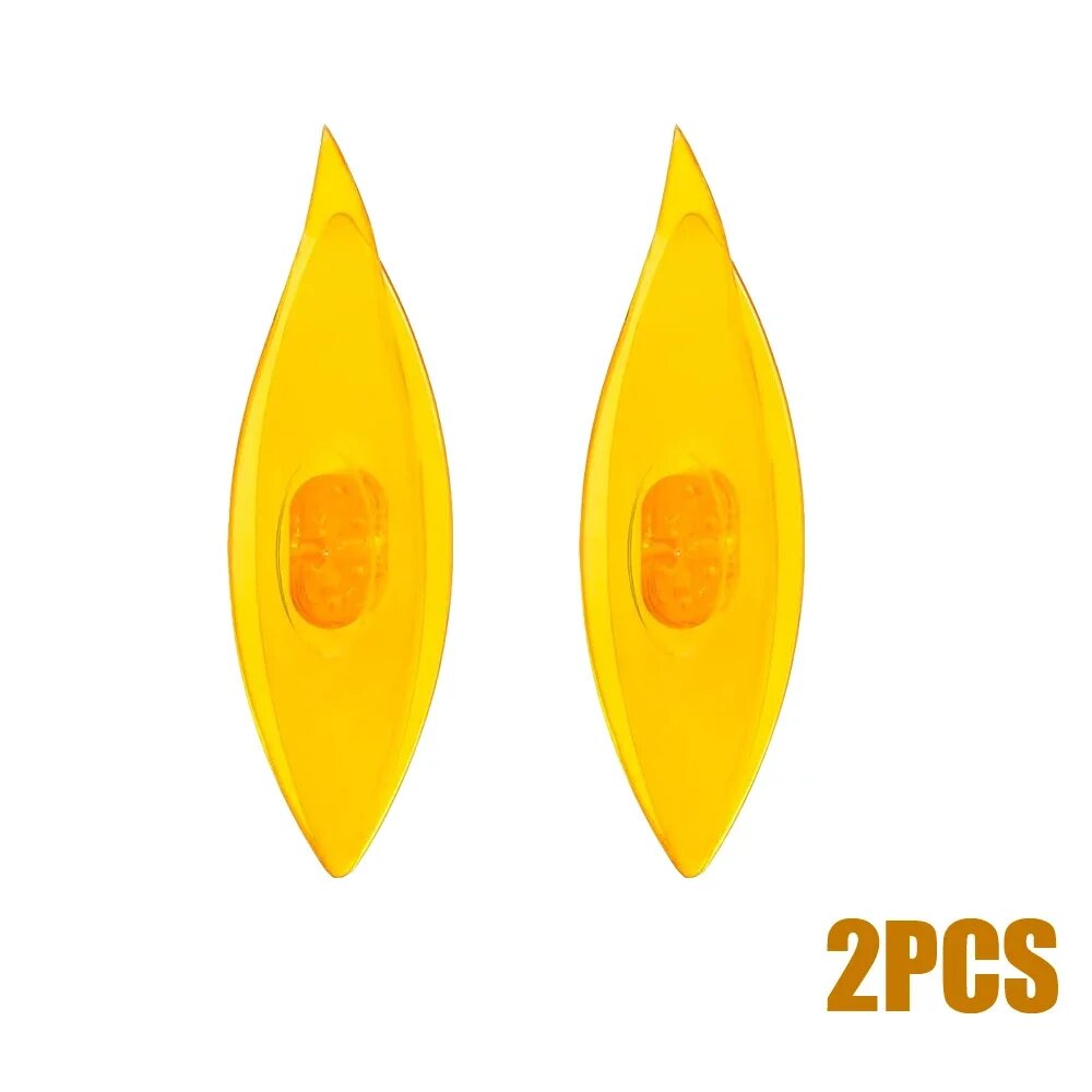 Набор пластиковых челноков для фриволите 2 шт. Желтый, YELLOW