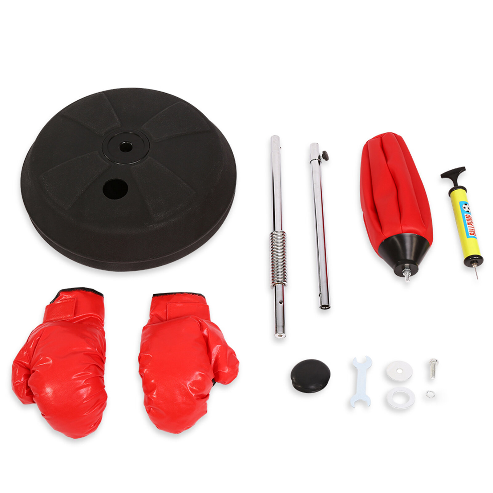 Боксерский мешок для взрослых с перчатками для скоростных тренировок, аксессуары для упражнений