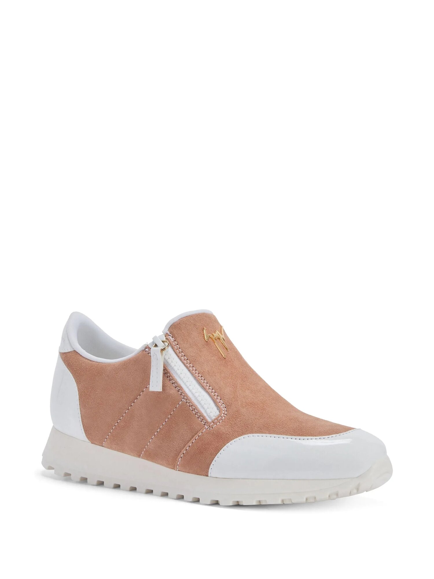 Кроссовки Giuseppe Zanotti Ilde Run, размер 39 EU, черный/серый/оранжевый — фото 1