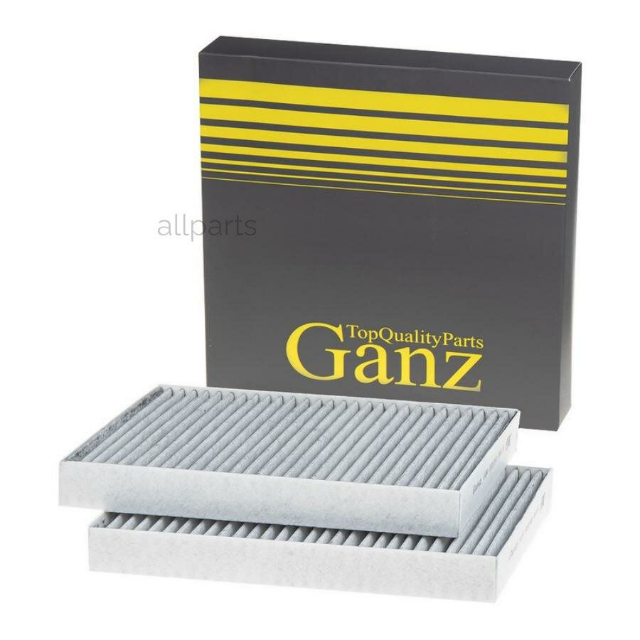 GANZ GIR03230 Фильтр салонный (угольный) (компл.2шт.) для BMW X1 II-F48 (15-)/MINI GANZ GIR03230