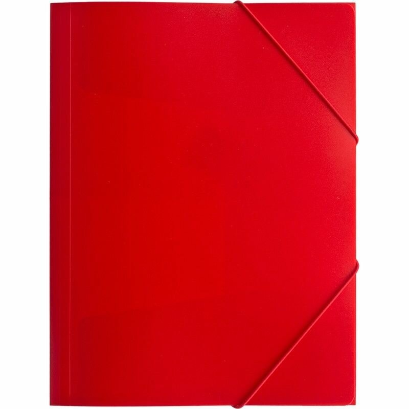 Папка на резинке Attache красный, Economy (710172)