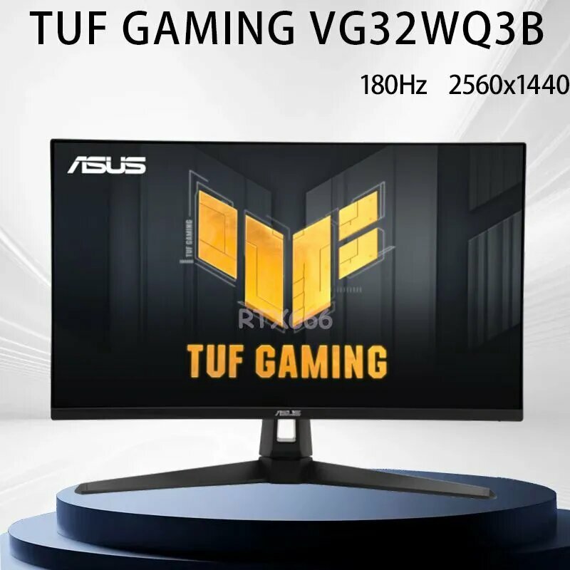 Игровой монитор ASUS VG32WQ3B, изогнутый экран, 31.5", 2560 x 1440, 180Гц, DCI-P3 90%, HDR