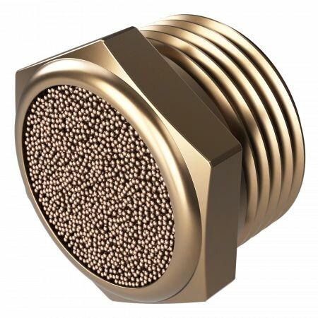 Латунный фильтр на редуктор нового образца для Эдган Леший 2.0 / EDgun Leshiy 2