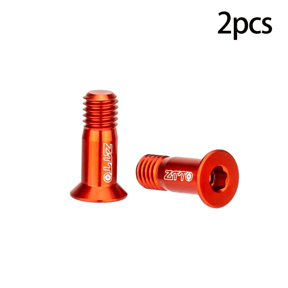 ZTTO Задний Переключатель 11T Керамический Черный Оранжевый, Pulley screws Red