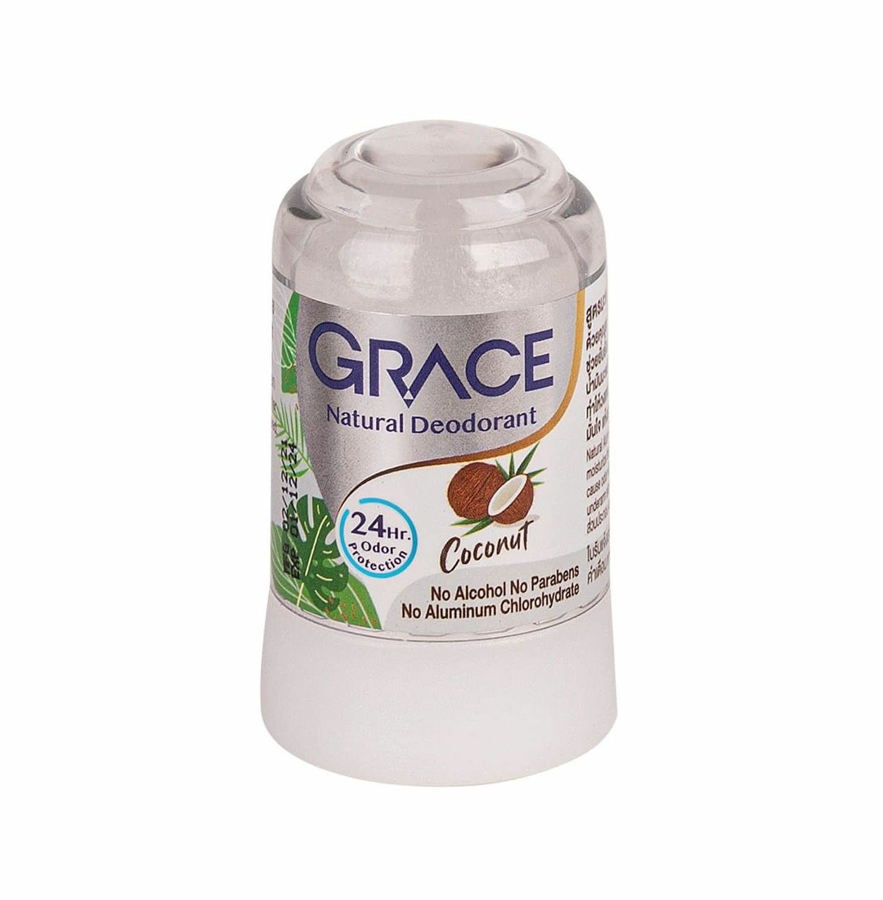 Натуральный кристаллический дезодорант Grace кокос 70 г
