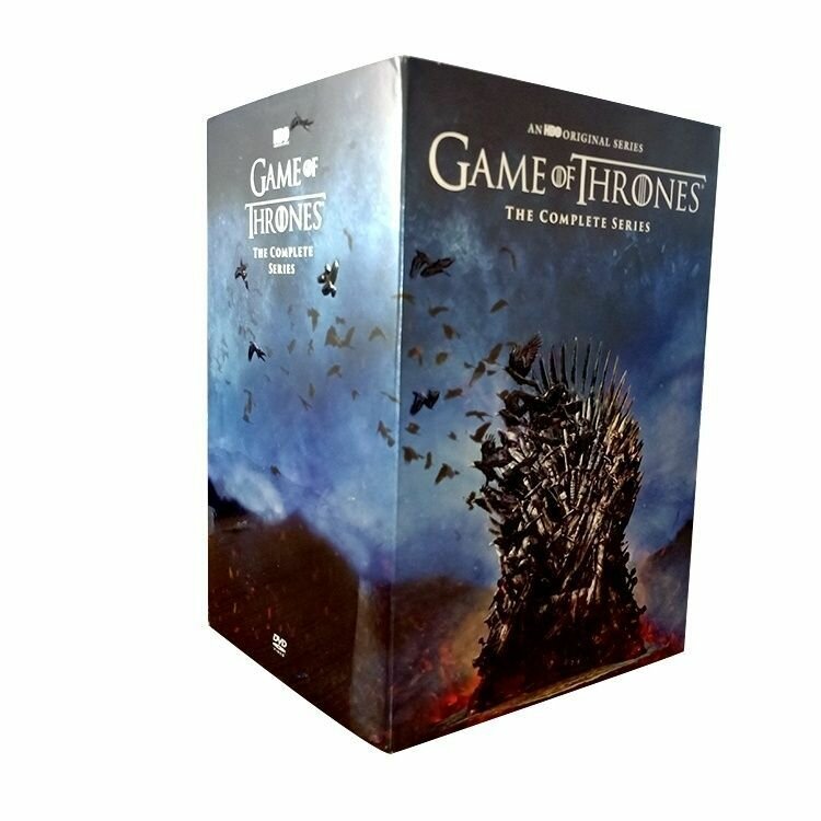 Game of Thrones/Игра престолов Сезоны 1-8 38 DVD дисков, бокс-сет, английское издание / Запечатанный нераспечатанный