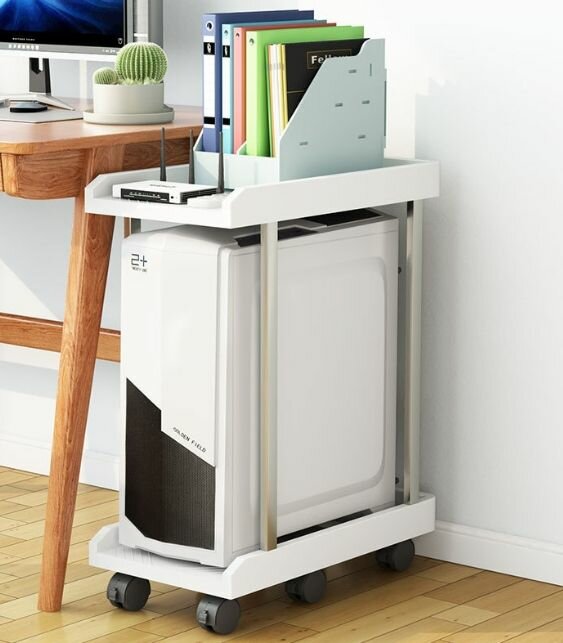 Кронштейн для центрального процессора компьютера с колесиками, обеспечивающий высокую несущую способность