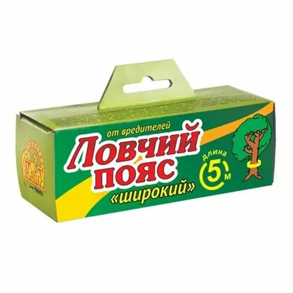 Ловчий пояс 5 м для деревьев от садовых вредителей