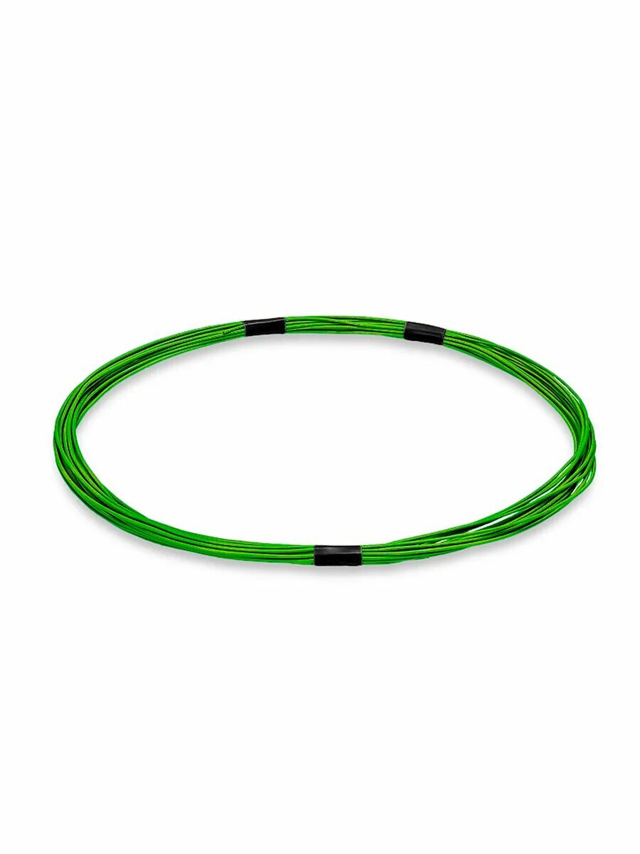 Провод монтажный НВМ 0,2 кв. мм цвет зеленый, длина 5м. Новое