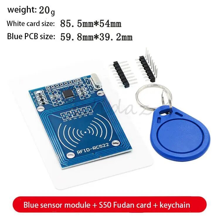 RFID NFC-считыватель MFRC-522 SISJQRR