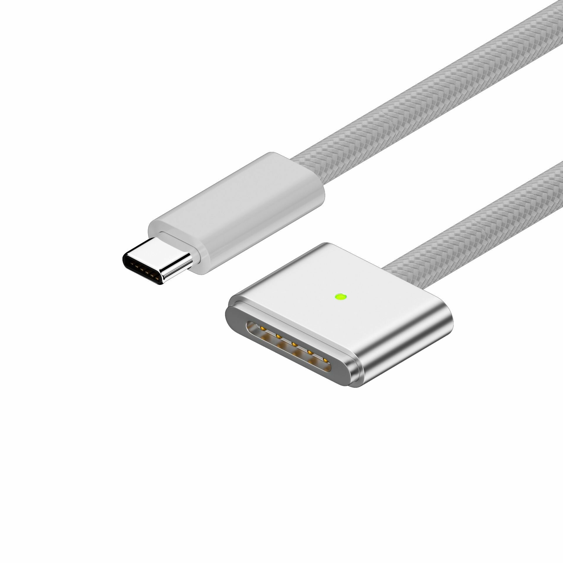Кабель USB-C MagSafe 3 мощностью 140 Вт, совместимый с MacBook Pro 2023 (M2, 14/16 дюймов), MacBook Air 2022 (M2), Cable для зарядки Magnetic 3 для MacBook Pro 2021 2 м
