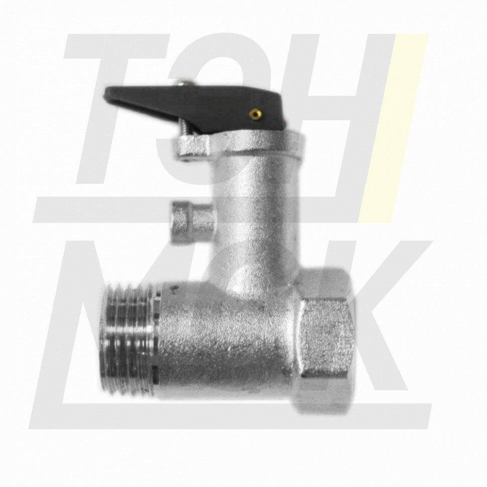 Набор 2 шт Предохранительный клапан для водонагревателя Ariston, Thermex 7 бар 1/2, KM100507