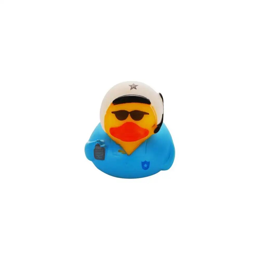Резиновая уточка Pilot Duck, голубая