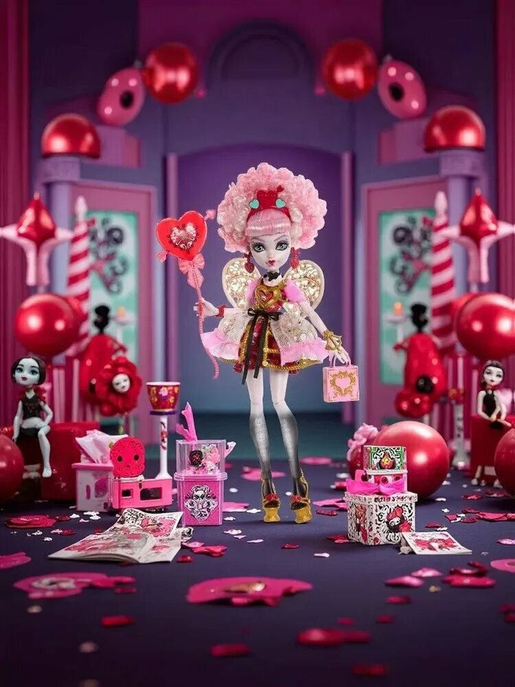 Кукла Mattel Monster High Scary Sweet Birthday Амур Астерия JBG77