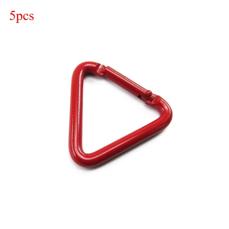 MOONBIFFY Треугольный карабин для кемпинга Красный, 25Mm-red