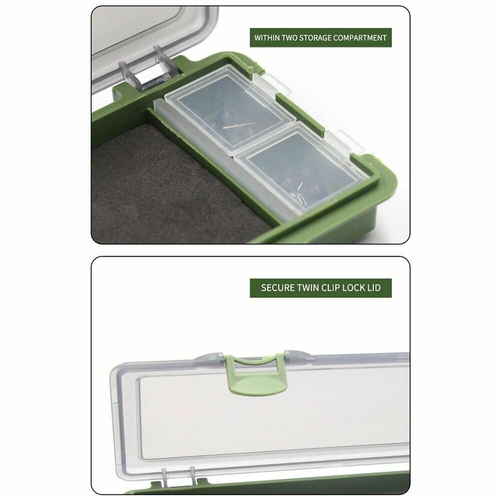 Поводочница с булавками Boya By / 35х9х3 см / Органайзер для фидерной рыбалки , хранения поводков , карповых монтажей и волосяных оснасток