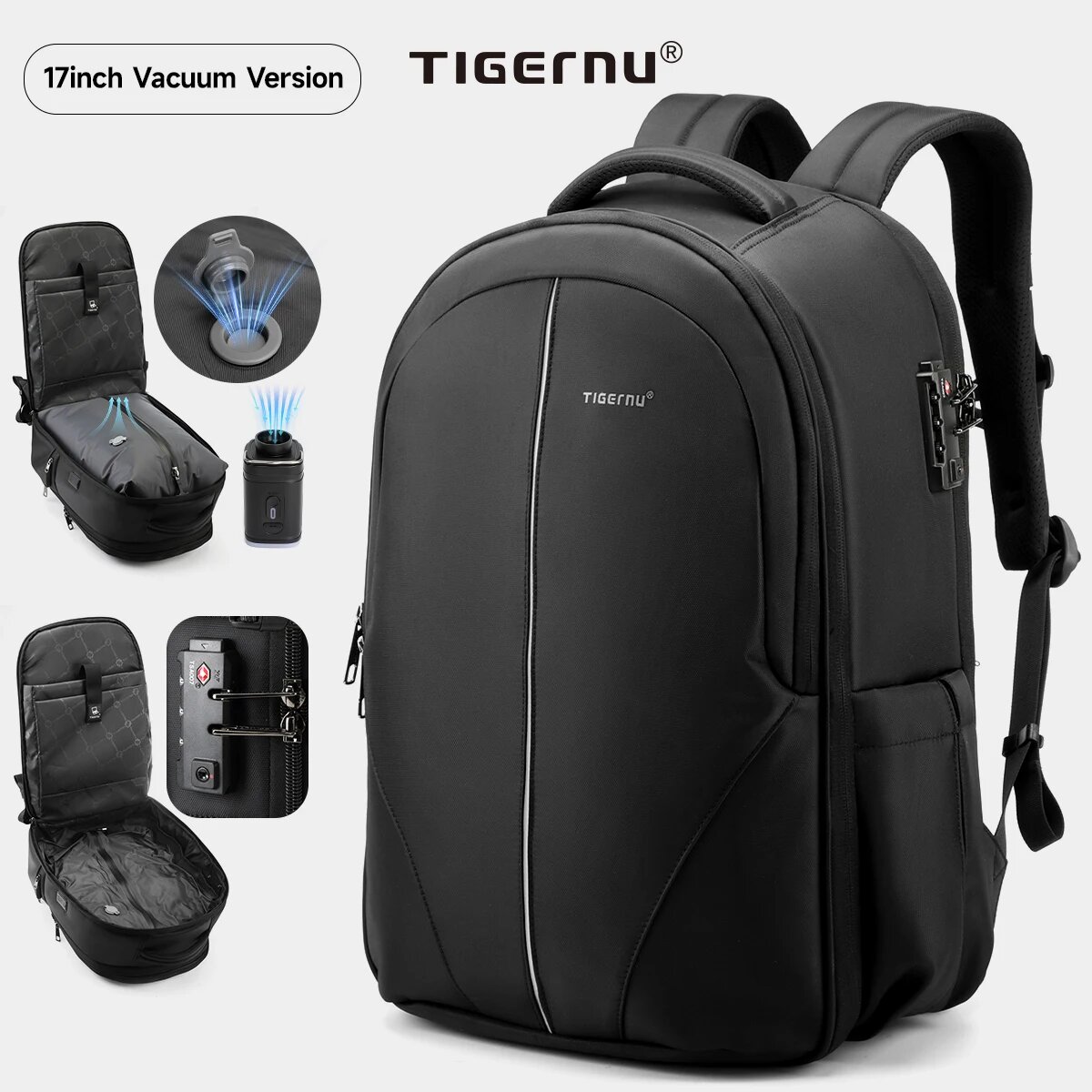 Tigernu 17" вакуумный рюкзак