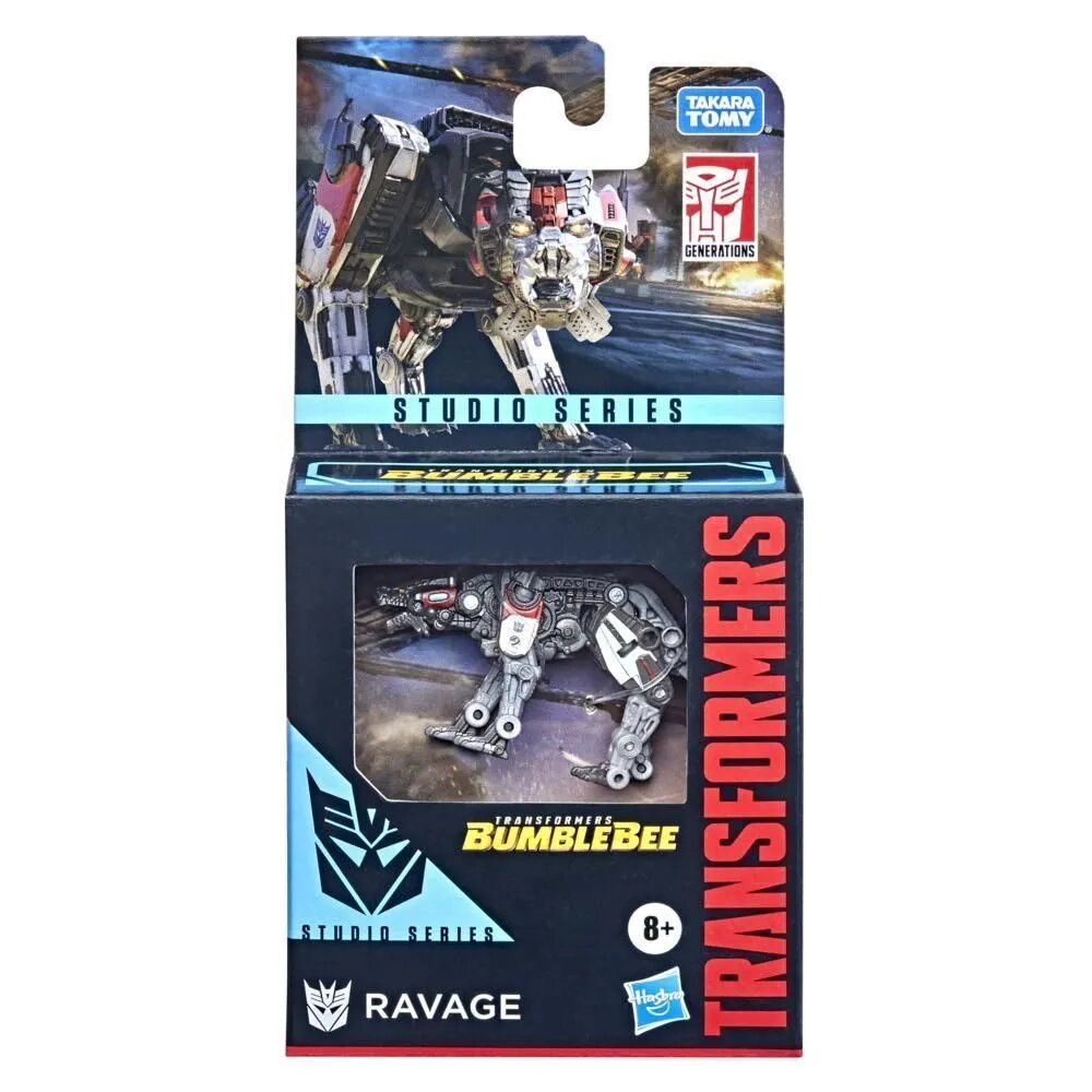 Трансформеры игрушки Hasbro Transformers Studio Series Core Class Transformers: Bumblebee Ravage (8.9cm) F3138