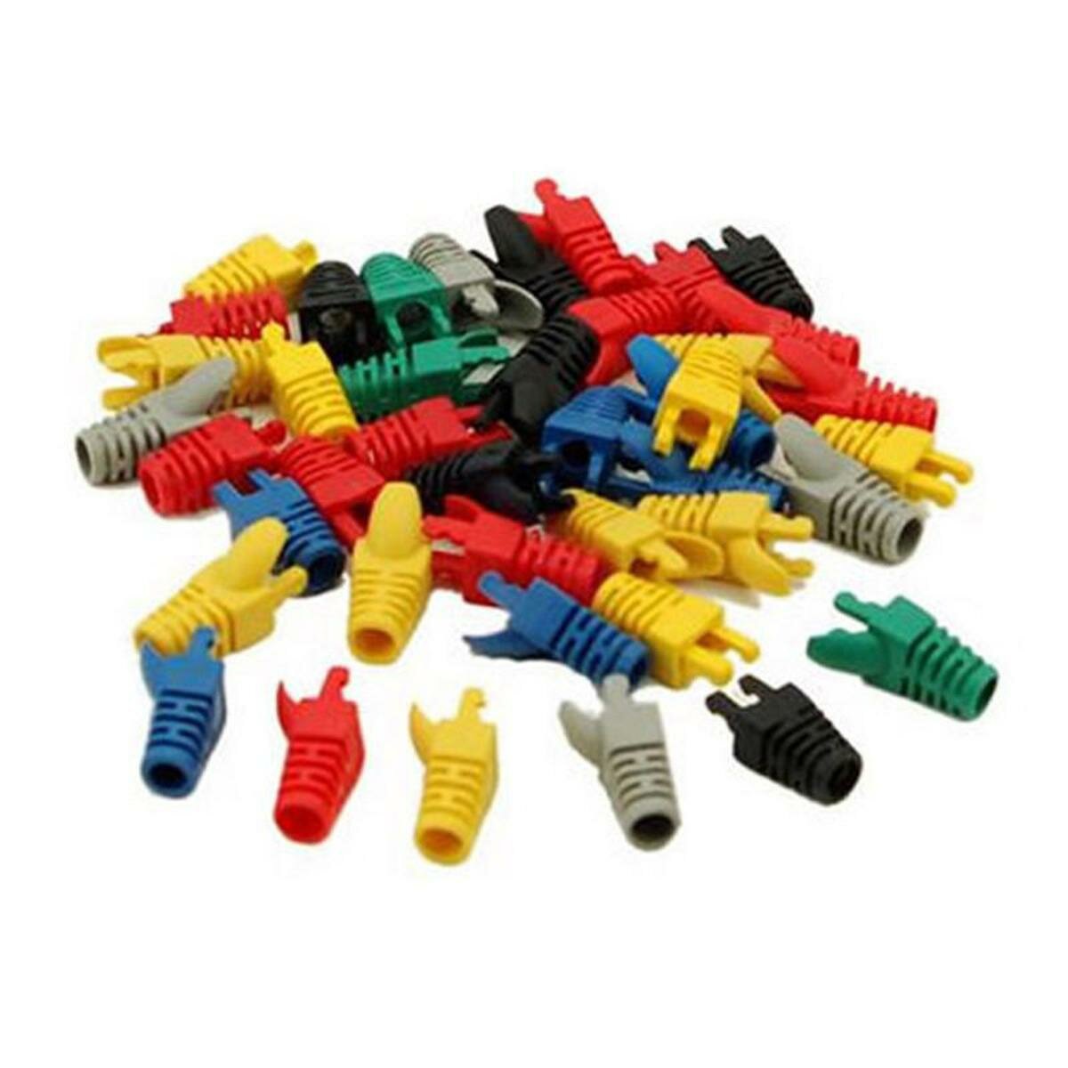 20 шт. RJ45 сетевой кабельный штекер колпачок Cat5 Cat6 Прямая поставка