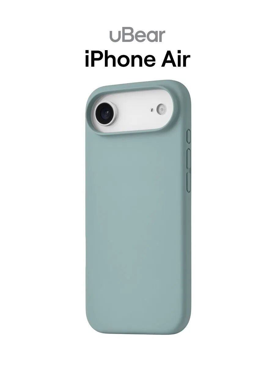 Чехол на iPhone Air uBear Touch Mag Case, магнитный, цвет: голубой
