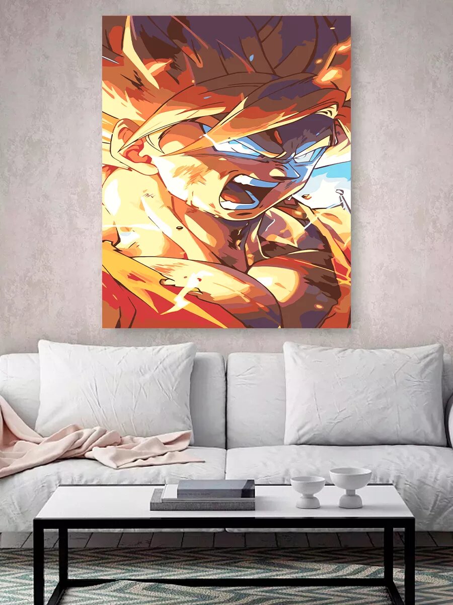 Картина по номерам Дракон-Бол