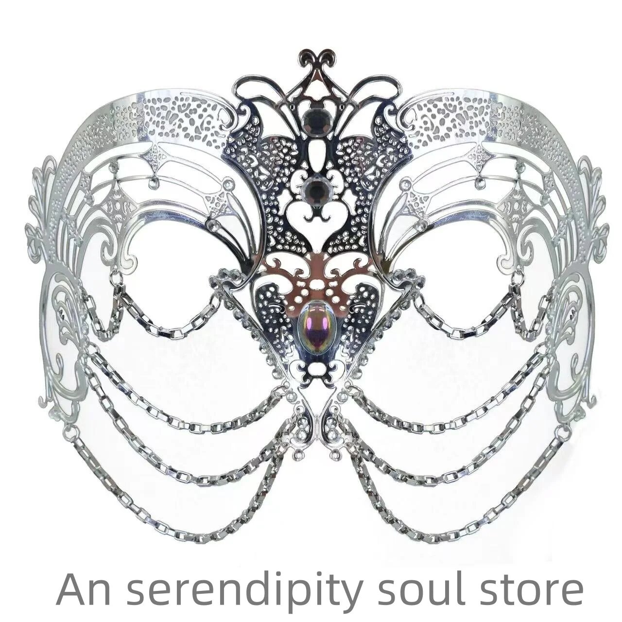 Венецианская металлическая маска A