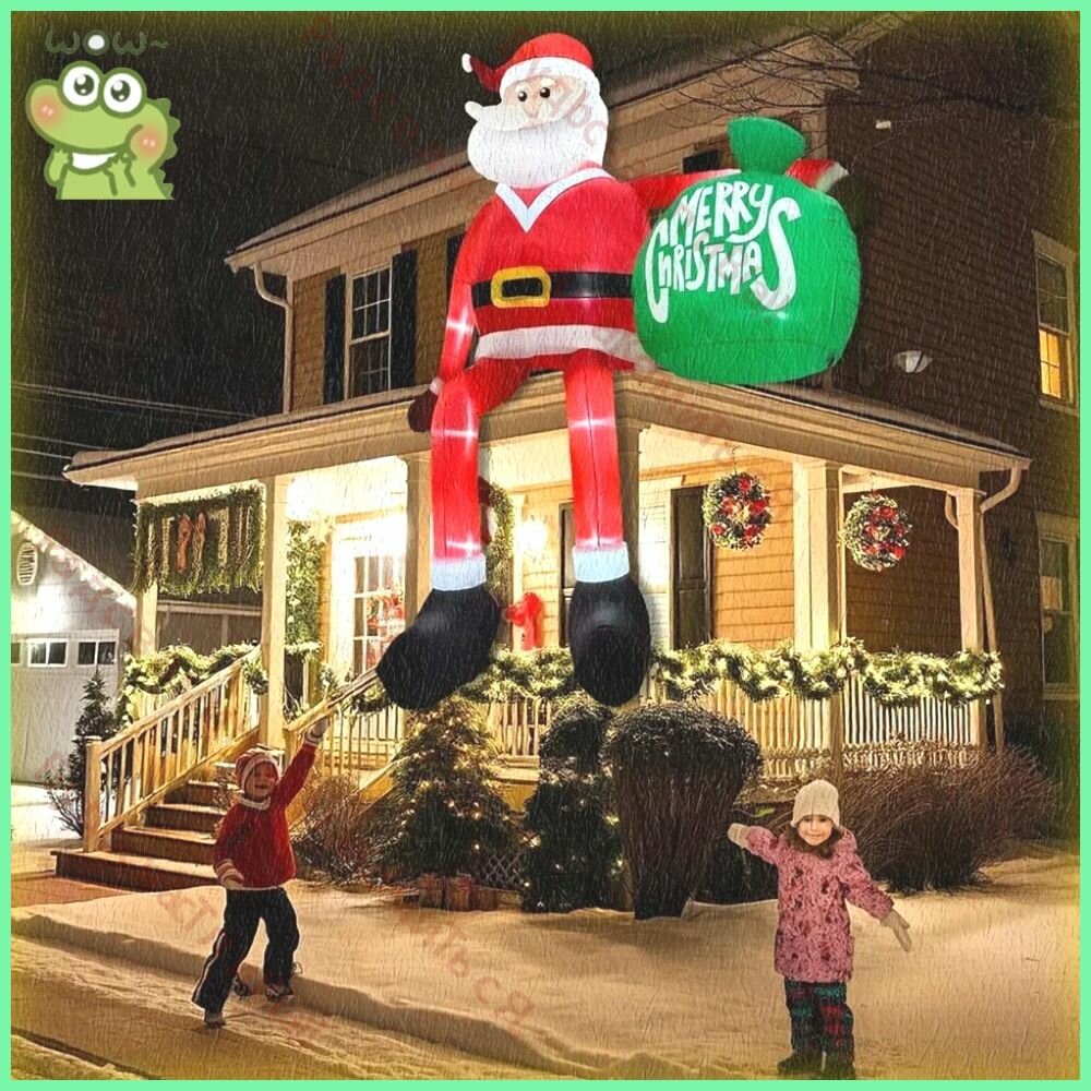 Каркасная светодиодная фигура Дед Мороз 245 см