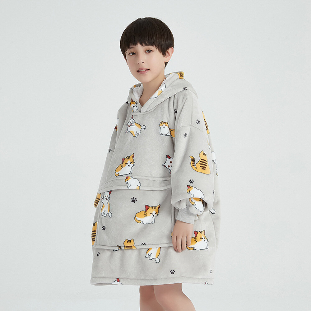 Детское одеяло с капюшоном, Длина одежды 84 см