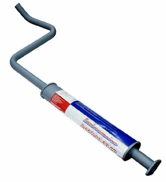 Резонатор Chevrolet Cruze Opel Astra 2010-2015 гг фобос 54923, 13317220, Габариты (ШхВхД): 95x130x1640