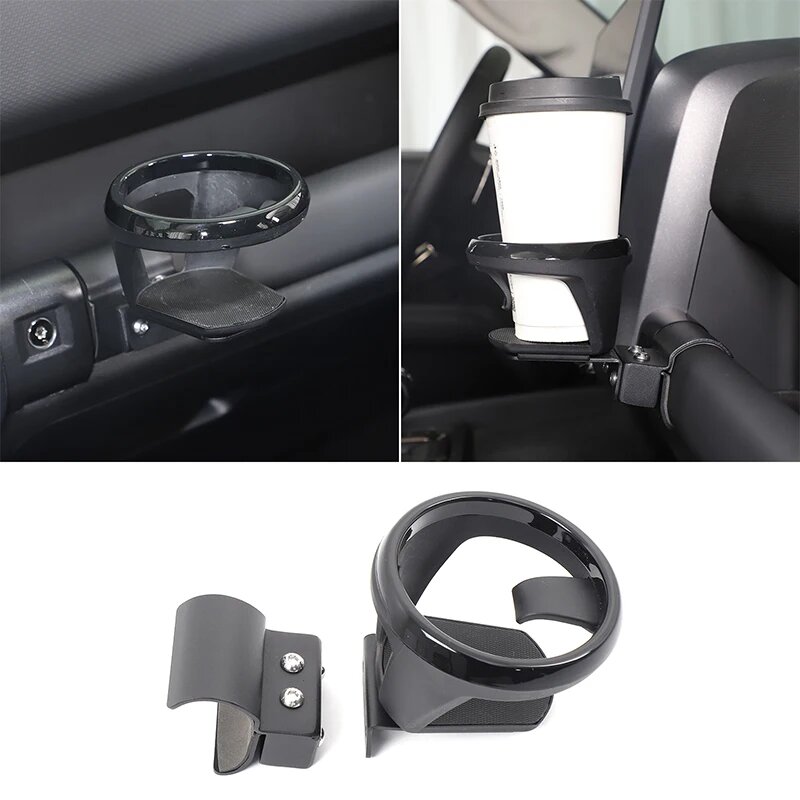 Углеродистая сталь, черный для Haval H9 2024+, автомобильный второй пилот, ручка приборной панели, удлиненный держатель для чашки с водой, аксессуары для модификации интерьера Style B