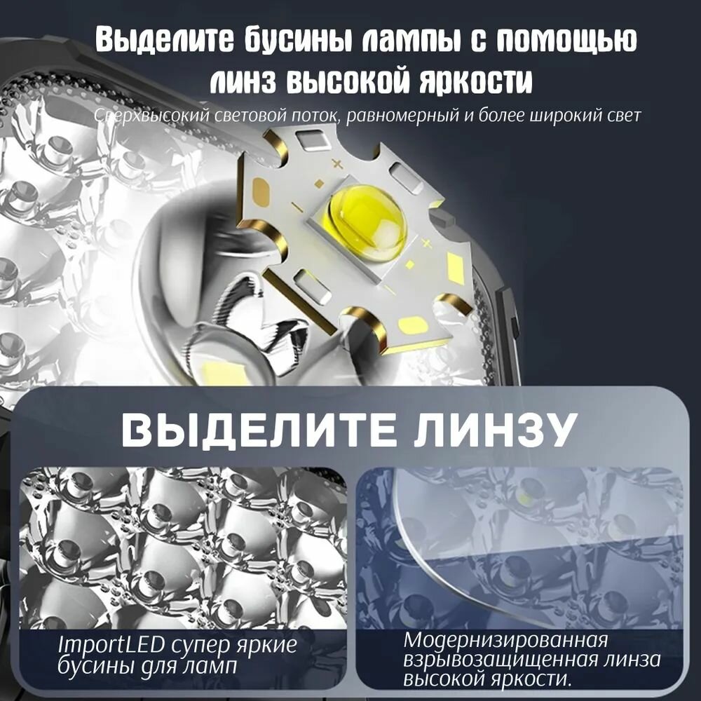 Фонарь Dewalt, 18-20В, IP65, ударопрочный, светодиодный, 45Вт