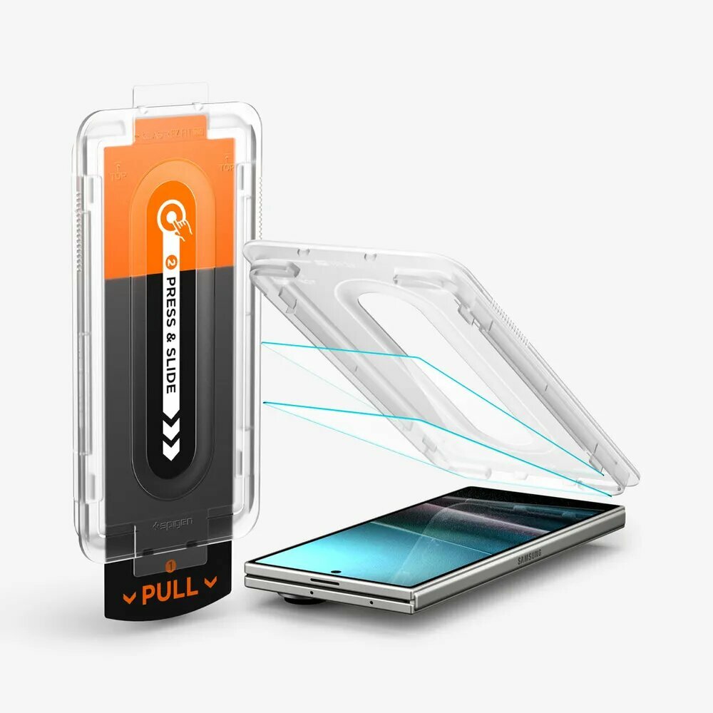 Защитное стекло SPIGEN, для Samsung Galaxy Fold 7, 2.5D, 9H, бесцветное