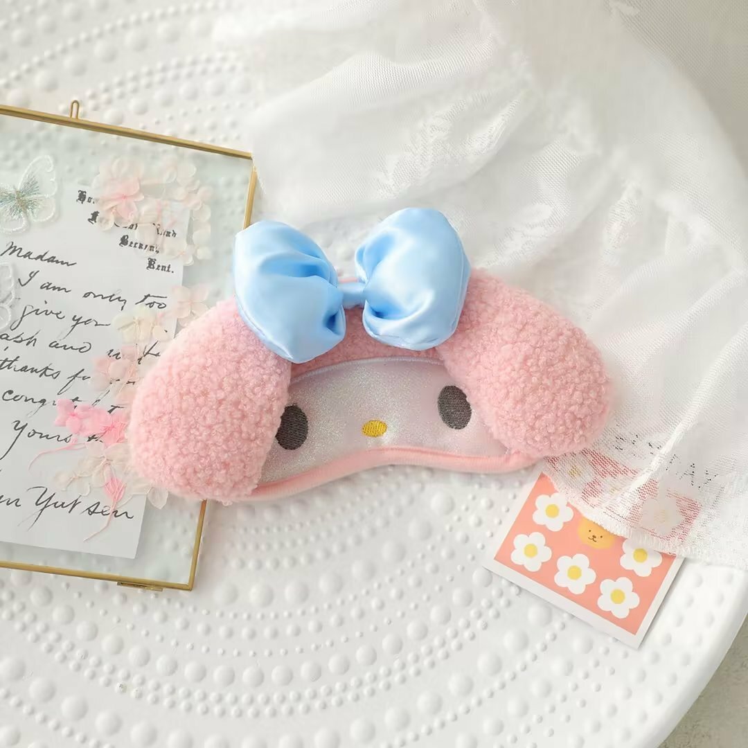 Милая мультяшная маска для сна, дорожная маска для глаз, светонепроницаемая маска для студентов и девушек, снимает усталость глаз, мягкая и дышащая защитная маска для глаз.