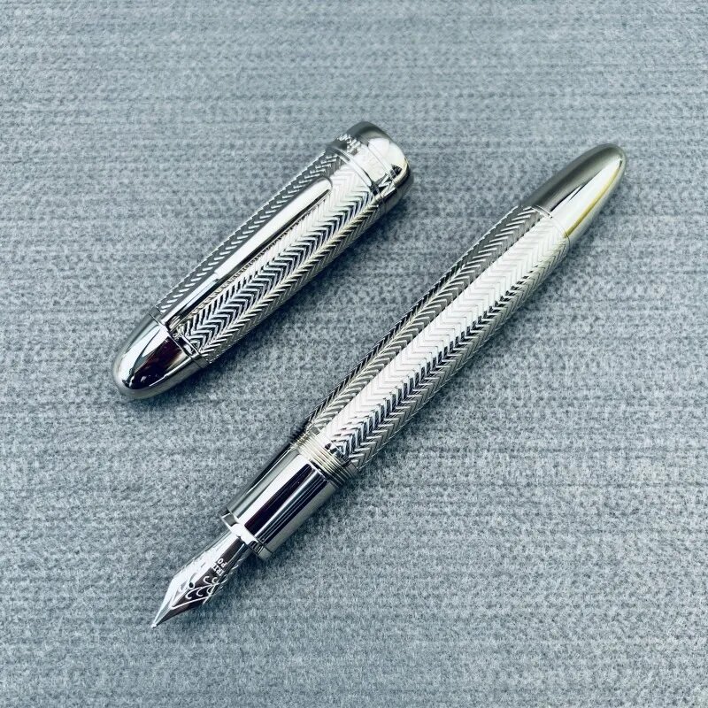Металлическая шариковая ручка Montefiore Schmidt 888F Fountain pen-silver