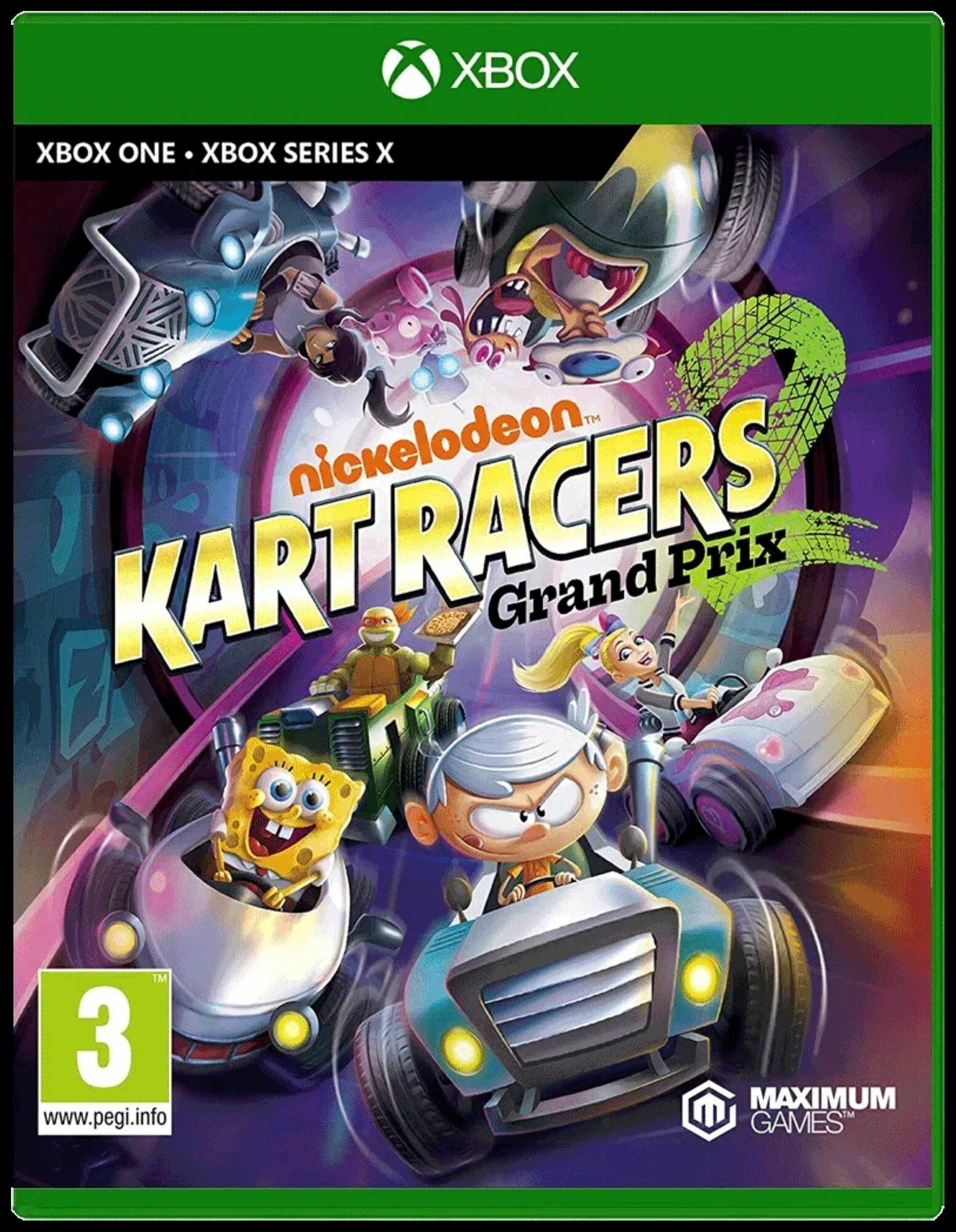 Nickelodeon Kart Racers 2: Grand Prix (Игра на диске) (Xbox One/Series X)