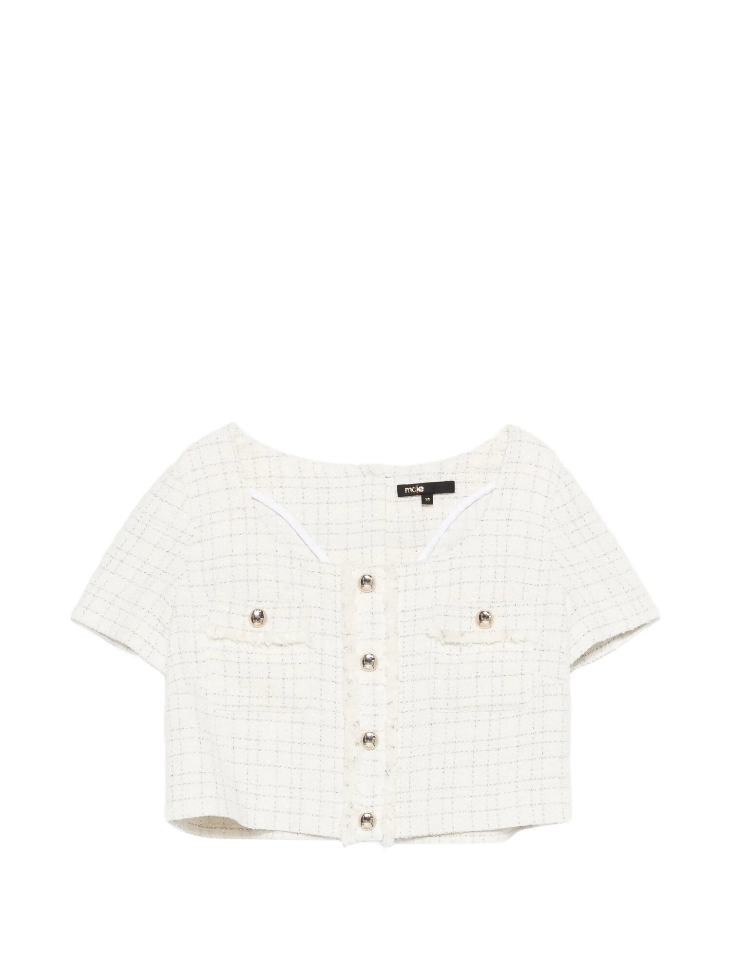 Рубашка Tweed-effect shirt
