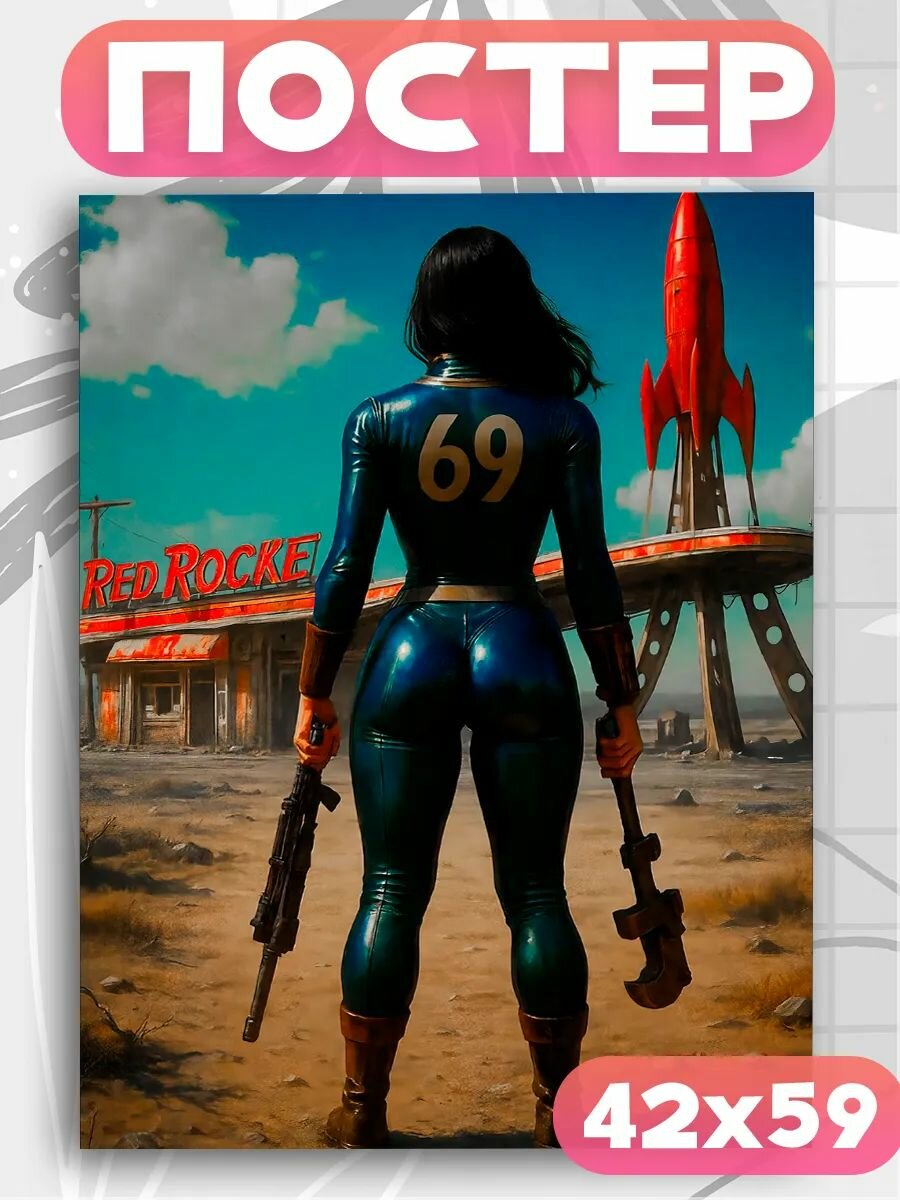 Постер на стену Fallout