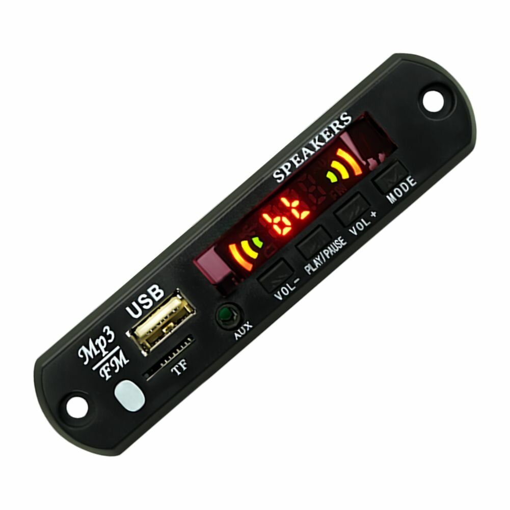 Аудиомодуль MP3-плеера с Bluetooth 5.0, FM-радио и поддержкой карт TF и USB